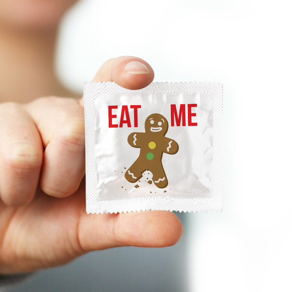 Gingerbread Man Condom Eat Me – Funny Condoms